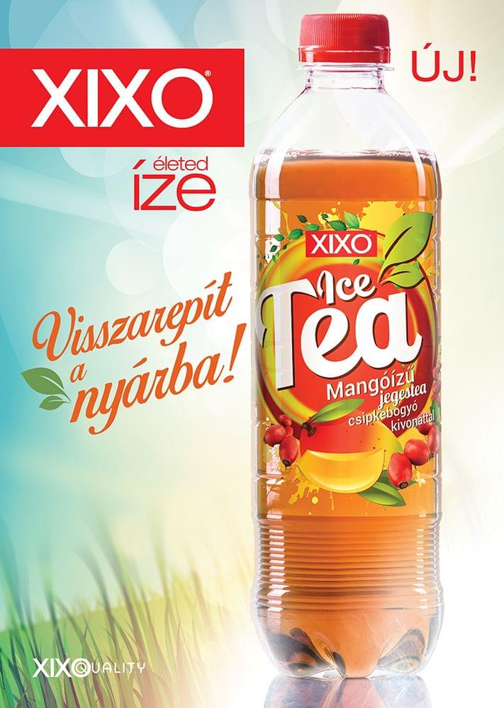 Back in the summer with the new mango-flavored XIXO ice tea | Trademagazin